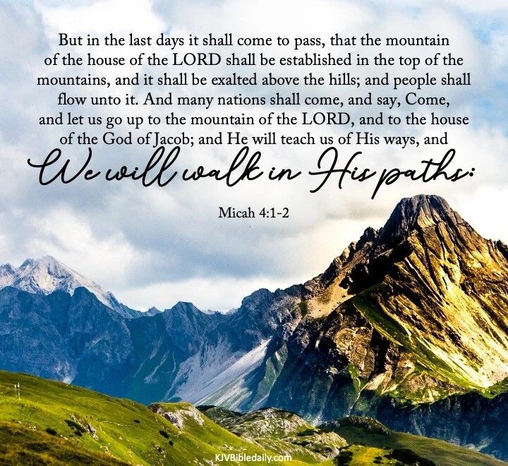 Micah 4: Christ's Millennial Reign & Rescue From Tribulation