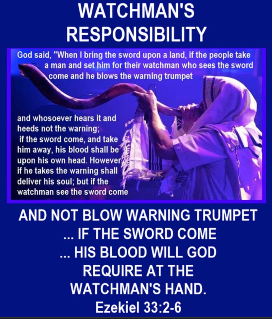 Ezekiel 33: God's Watchmen Instructions And Responsibilities