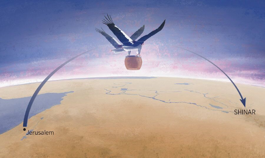 Zechariah 5 - The Flying Scroll And Babylon's Wickedness!