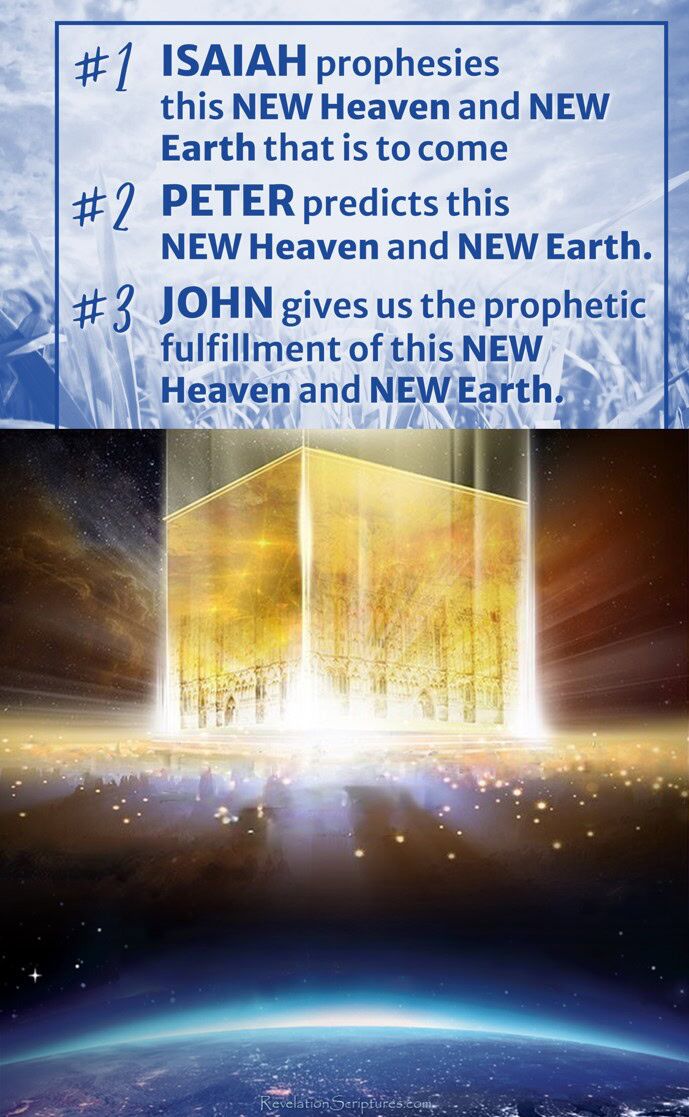 New Heavens and New Earth List of Scriptures!